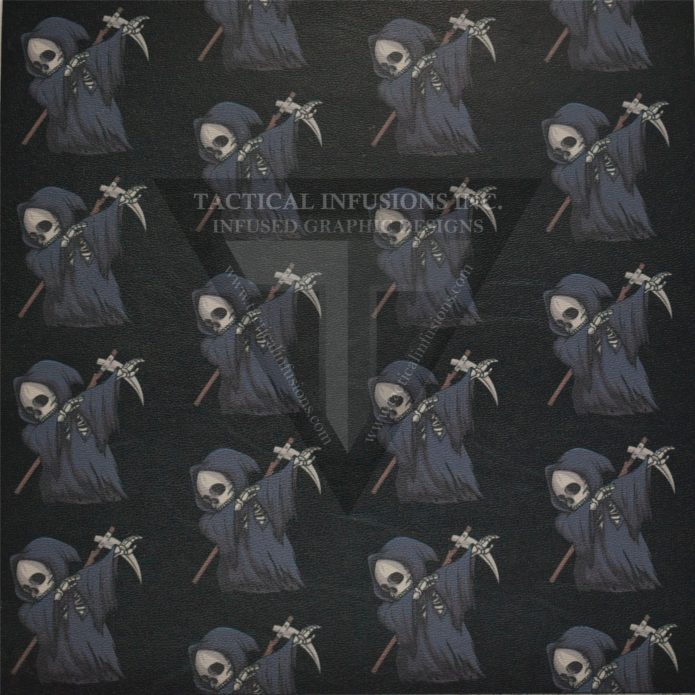 Grim Reaper Dab Pattern on Light Grey .080"