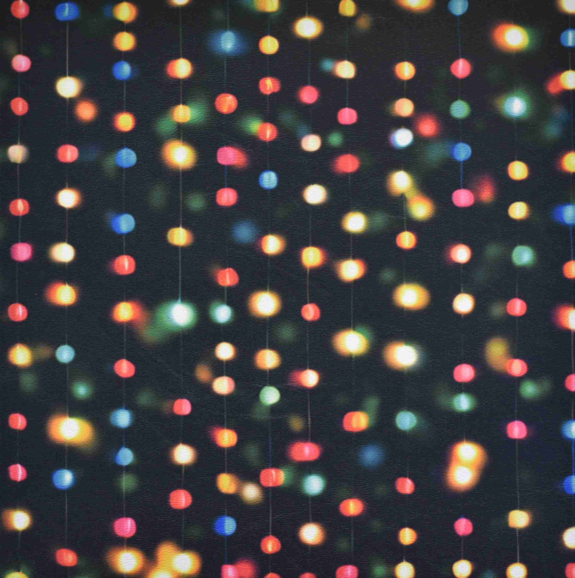 Colorful Light Strings on White .080"