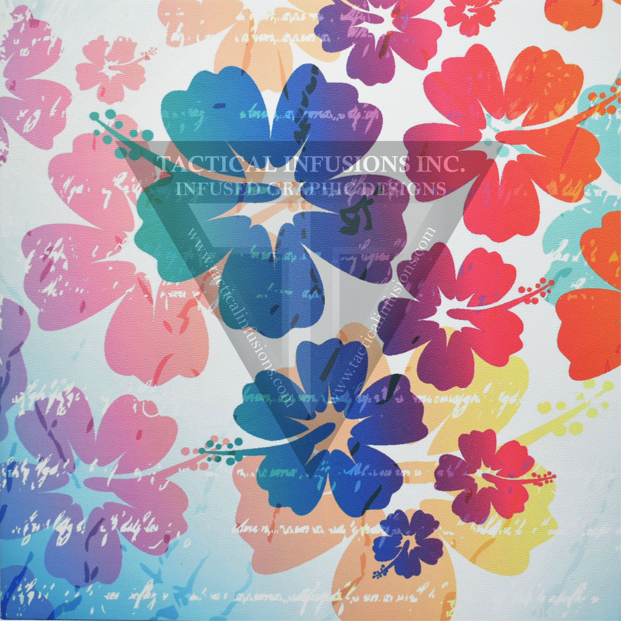 Aloha Pattern on White .080"