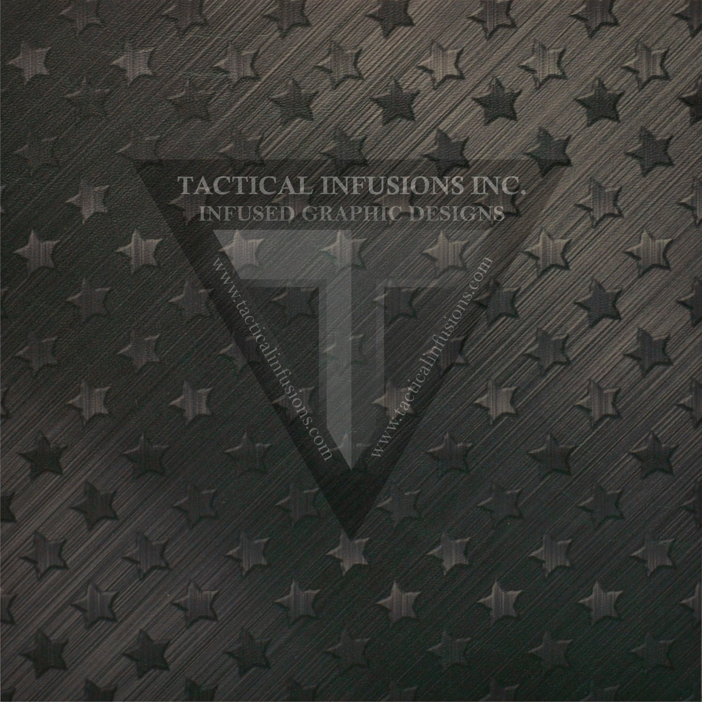 Metal Star Pattern Grey on Light Grey .080"
