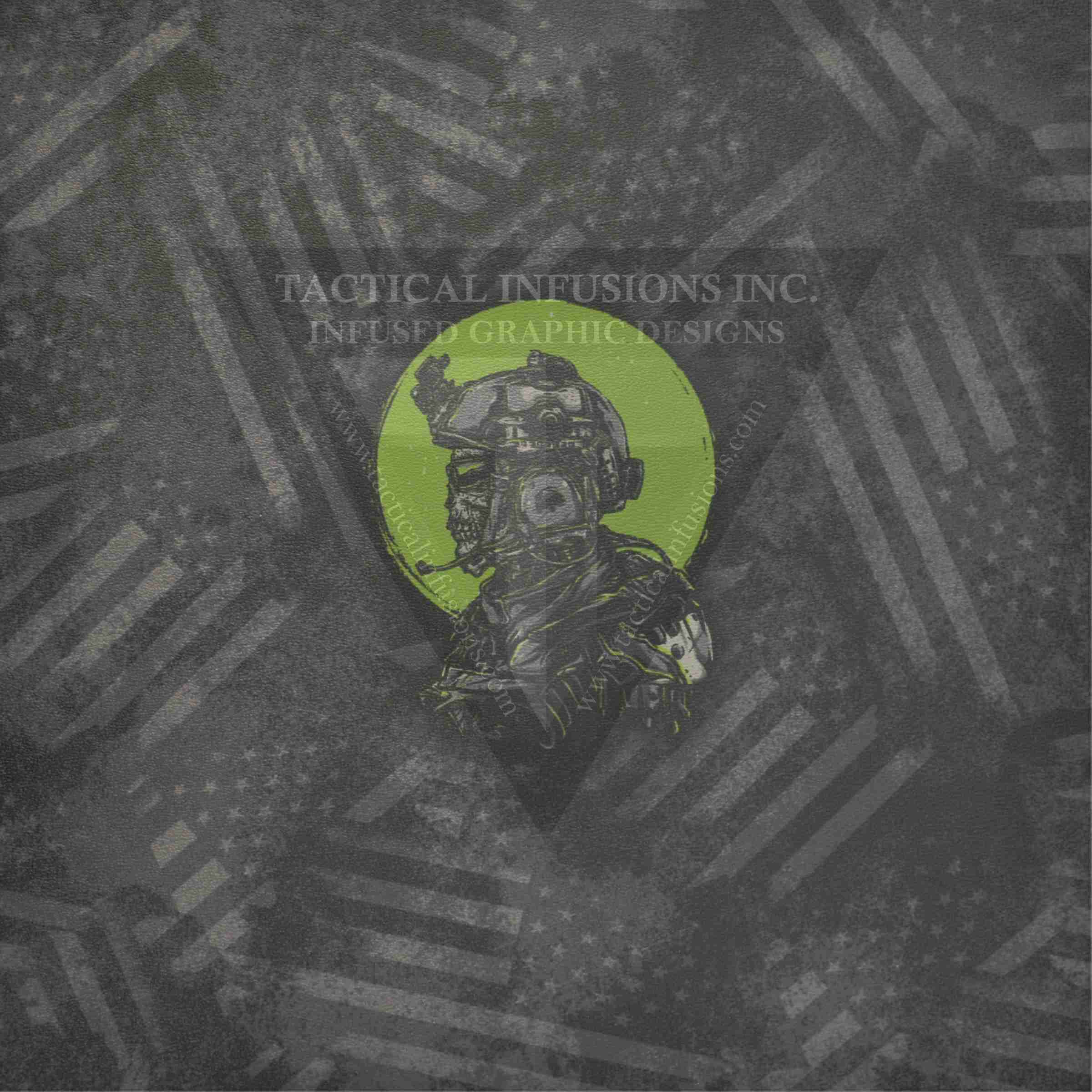 Operator Skull on Light Grey .080"