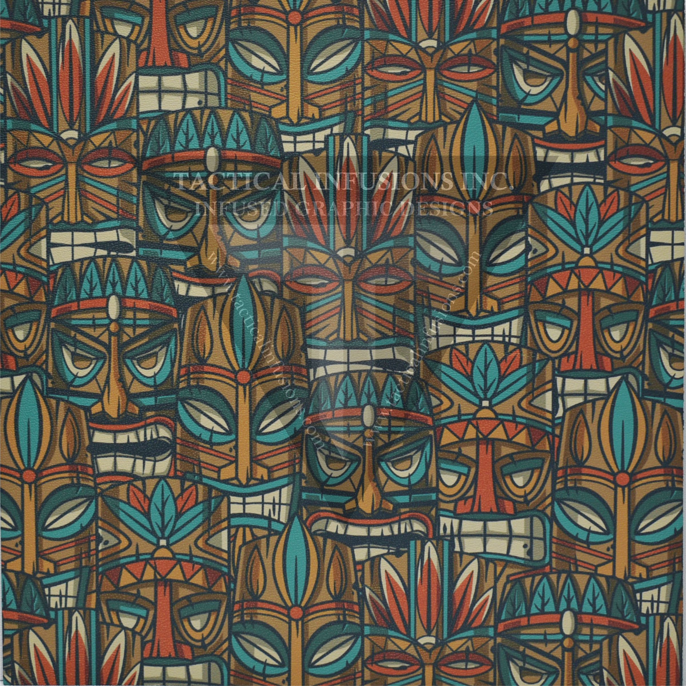 Tiki Pattern on Desert Tan .080"