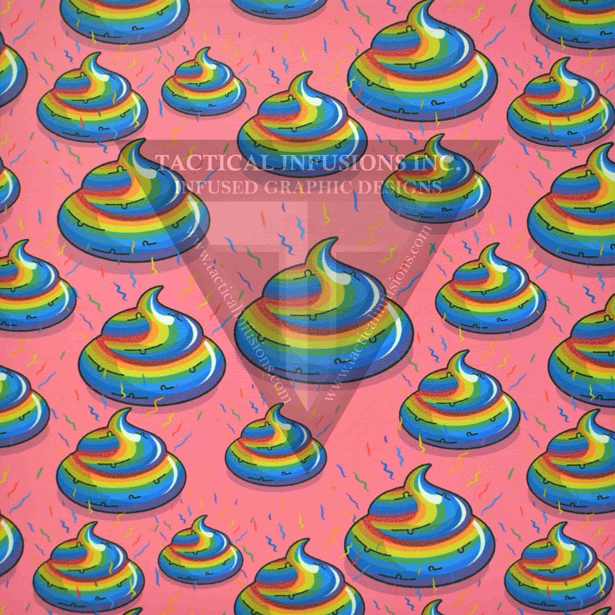 Unicorn Turds on White .080"